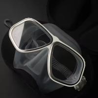 China Aluminum Alloy Low Volume Freediving Mask Food grade liquid silicone for sale
