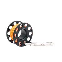 China Aluminum Alloy Diving Reel Corrosion Resistant Diving Finger Spool For Scuba Snorkeling for sale