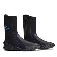 China 5MM Neoprene Scuba Diving Shoes Scuba Fin Boots Anti Slip For Cold Water for sale