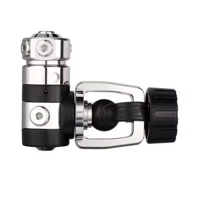 China Balanced Piston Yoke First Stage Scuba Regulator For Underwater Breathing for sale