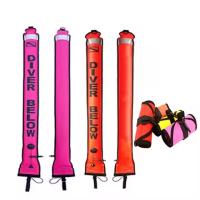 China 120CM Nylon Floating Scuba Inflatable Signal Tube For Underwater Emergency Signaling for sale
