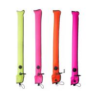 China 113CM Foldable Scuba Surface Marker Buoy Closed Bottom Safety Marker Buoy for sale