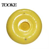 China PVC Surface Marker Buoy Yellow Underwater Spearfishing Diving Float Buoy for sale