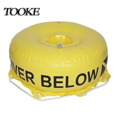 China PVC Surface Marker Buoy Yellow Underwater Spearfishing Diving Float Buoy for sale