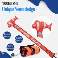 China 180cm Animal Cartoon Surface Maker Buoy Swimming Training Scuba Inflatable Signal Tube for sale