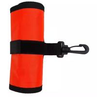 China Bright Orange Closed Bottom Diving Surface Marker Buoy For Drifting Snorkeling for sale