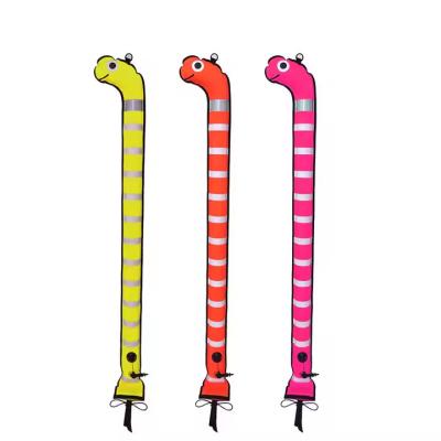 China 1.8M Water Rescue Dive Marker Buoy Cartoon Sea Eel For Diving Floating Guiding for sale