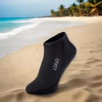 China 2mm Neoprene Water Socks Anti Slip Keep Warm For Snorkeling Quick Dry Low Cut for sale