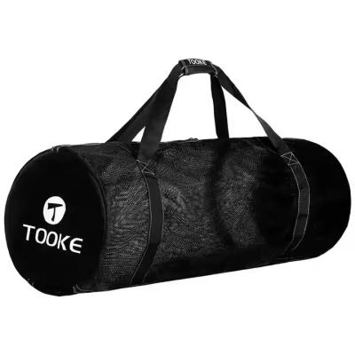 China 109L Large Diving Mesh Bag Foldable Lightweight Scuba Snorkeling Scuba Mesh Bag for sale