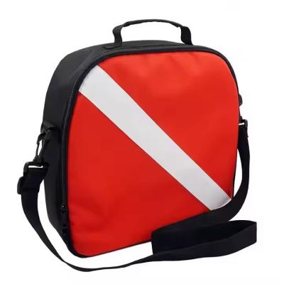 China Square Portable Nylon Scuba Gear Bag Adjustable Shoulder Strap Scuba Travel Bag for sale