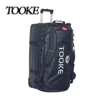 China Abrasion Resistant 95L Scuba Gear Bag Solid Roller Wheel Dive Gear Suitcase for sale