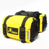 China Waterproof Yellow Motorcycle Side Bag For Outdoor Sports Hiking Traveling for sale