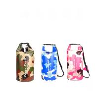China Camo Color PVC Waterproof Pouch Bag Convenient For Boating Hiking Camping for sale
