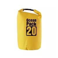 China 20L Scuba Gear Bag PVC Collapsible Waterproof Dry Bag For Scuba Diving Hiking for sale