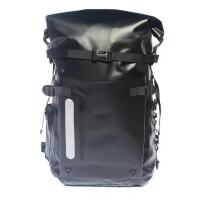 China Custom Logo PVC Foldable Long Freediving Fin Bag Backpack With Double Shoulder Strap for sale