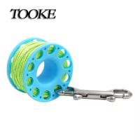 China 30M Colorful Diving Reel 30M Compact Diving Finger Spool For Underwater Scuba Snorkeling for sale