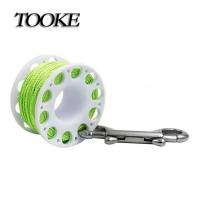 China 30M Colorful Diving Reel 30M Compact Diving Finger Spool For Underwater Scuba Snorkeling for sale