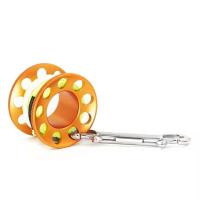 China Safety Diving Reel Spool Small 15M Saltwater Resistant For Scuba Diving Snorkeling for sale