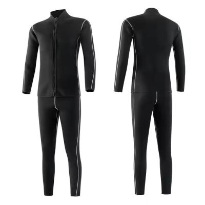 China 3MM Thermal Scuba Diving Wetsuit Black Spearfishing Wetsuit For Outdoor Sports Swimming for sale
