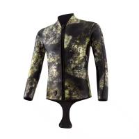 China 3MM Camo Green Scuba Diving Wetsuit Skin Friendly Scuba Wet Suit For Underwater Sports for sale