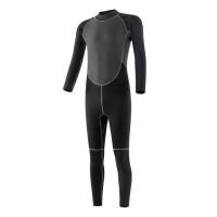 China 3mm Neoprene Black Scuba Swim Suit Abrasion Resistant For Tropical Deep Diving for sale
