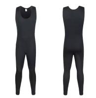 China Black Sleek Scuba Diving Wetsuit 3mm Spearfishing Wetsuit For Underwater Snorkeling for sale