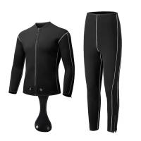 China Black Sleek Scuba Diving Wetsuit 3mm Spearfishing Wetsuit For Underwater Snorkeling for sale