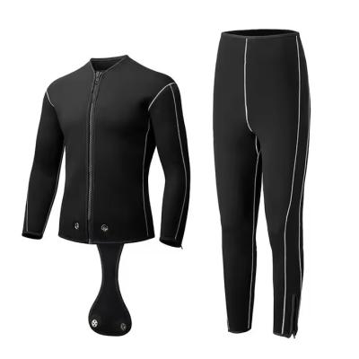 China Black Sleek Scuba Diving Wetsuit 3mm Spearfishing Wetsuit For Underwater Snorkeling for sale