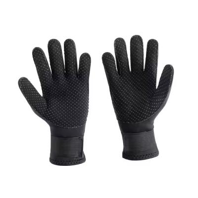 China Anti Stab Diving Gloves 3mm Safety Insulated Spearfishing Gloves For Underwater Accessories for sale