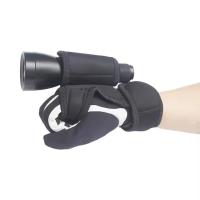 China Underwater Neoprene Diving Gloves Flashlight Holder deep sea dive gloves for sale