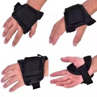 China Black Canvas Hand Free 3mm Scuba Gloves Skin Friendly For Diving Equipment Torch for sale