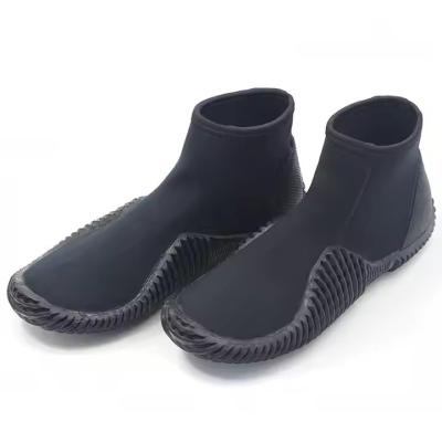 China 3MM Neoprene Scuba Diving Boots Waterproof Scuba Boots Flexible For Snorkeling for sale
