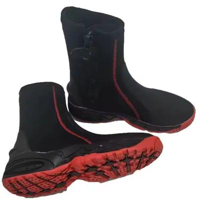 China 5MM Scuba Diving Boots Outdoor Beach Waterproof Dive Boots For Scuba Swimming for sale