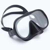 China Liquid Silicone Scuba Diving Mask Frameless Snorkeling Swimming Silicone Scuba Mask for sale