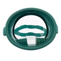 China Full Face Low Volume Oval Freediving Snorkel Mask Tempered Glass For Spearfishing Deep Diving for sale