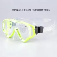 China Adjustable Waterproof Silicone Kids Diving Mask For Snorkeling Swimming for sale