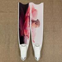 China Lightweight Flexible Fiberglass Freediving Fins For Snorkeling Spearfishing for sale