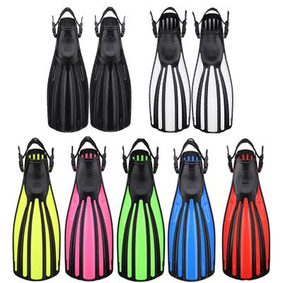 China Colorful Flexible Sleek Scuba Diving Fins Underwater Scuba Diving Flippers for sale