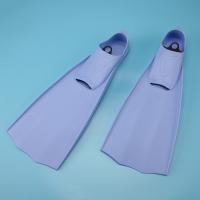 China Anti Slip Short Rubber Fins For Snorkeling Soft Comfortable Lightweight for sale