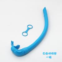 China Breathable Snorkel Breathing Tube Long Snorkel Tube For Underwater Training for sale