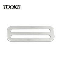 China Stainless Steel Scuba Diving Accessories Weight Belt Keeper Custom For BCD Belt Locking Clip for sale