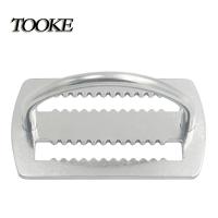 China Stainless Steel Scuba Diving Accessories Weight Belt Keeper Custom For BCD Belt Locking Clip for sale