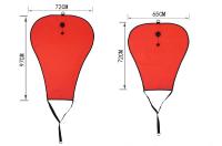 China 140lbs Scuba Diving Accessories Diving Lift Bag Safety Rescue Buoyancy For Marine Salvage for sale