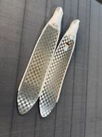 China Aerospace Grade Carbon Fiber Long Fins Customization 100cm length 20cm width for sale