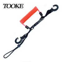 China Flexible Secure TPU Plastic Wrist Diving Spring Coil Lanyard For Snorkeling Surfing for sale