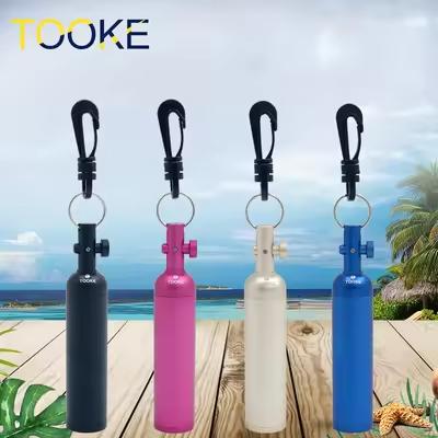 China Portable Aluminum Diving Ring Bell Sound Shaker For Underwater Snorkeling Surfing for sale