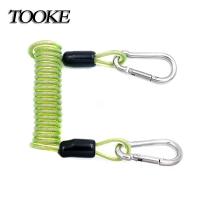 China Underwater Flexible Diving Spring Coil Lanyard For Scuba Swimming for sale