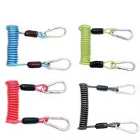 China Underwater Flexible Diving Spring Coil Lanyard For Scuba Swimming for sale