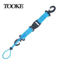 China Anti Lost Adjustable Wrist Rope Scuba Diving Lanyard With Quick Release Buckle for sale