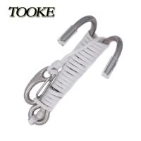 China High Load Diving Accessories 316 Stainless Steel Double Reef Hook With Luminous Rope for sale